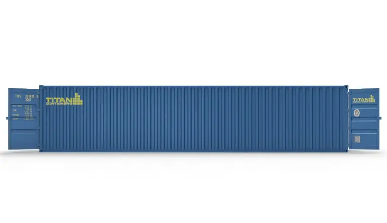 Dobbeltdørscontainer / tunnelcontainer til leje til en lav pris