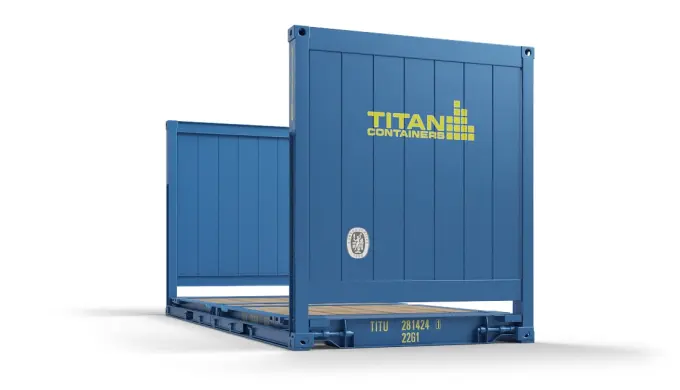 Flat rack-container til leje u. binding til en skarp pris i 2025!