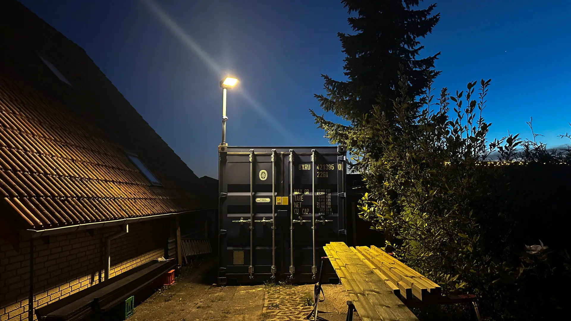 LED lampe til container – Effektiv belysning fra TITAN